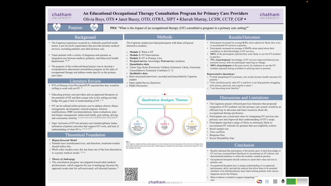 Chatham University Enterprise Video Platform