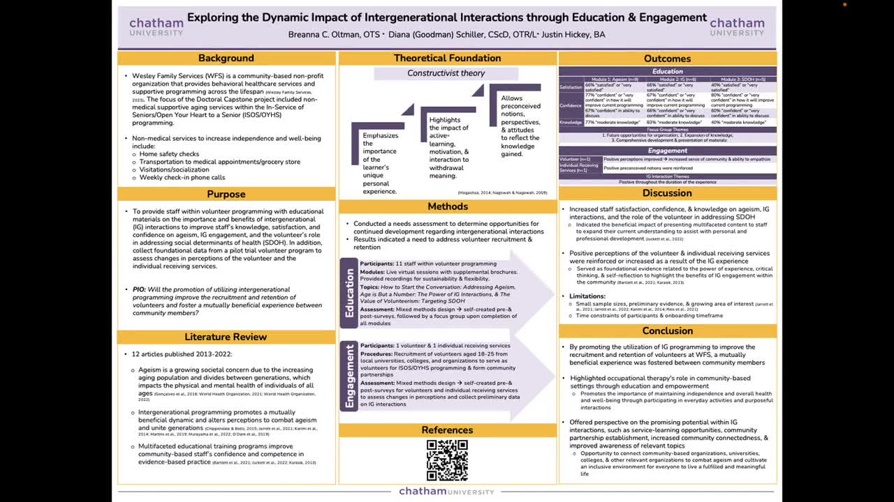 Chatham University Enterprise Video Platform